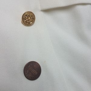 synari | Tops | Nwt Vintage Sailor Military Style White Top | Poshmark